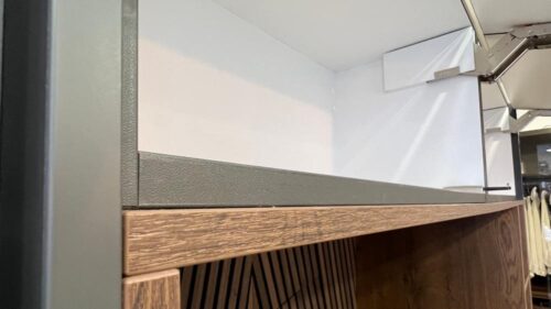 Ex Display Hacker Porto Handless Graphite & Walnut Boot Room Nook ...