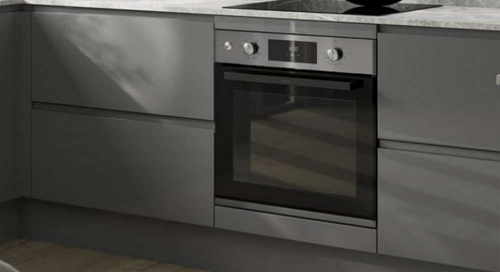 New Boxed Unused Howdens Clerkenwell Slate Grey Gloss Kitchen ...