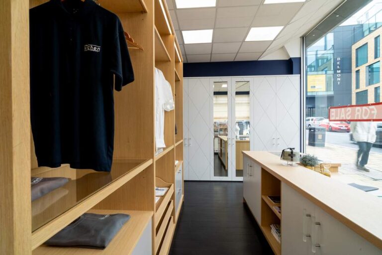 Ex Display Edwin Loxley Luxury Bedroom Wardrobes & Central Island ...