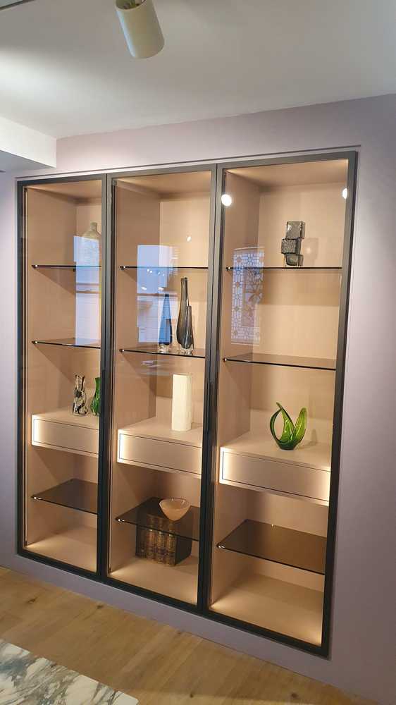 Ex Display Poggenpohl Showcase Glazed Tall Cabinet - SE169 | Used ...