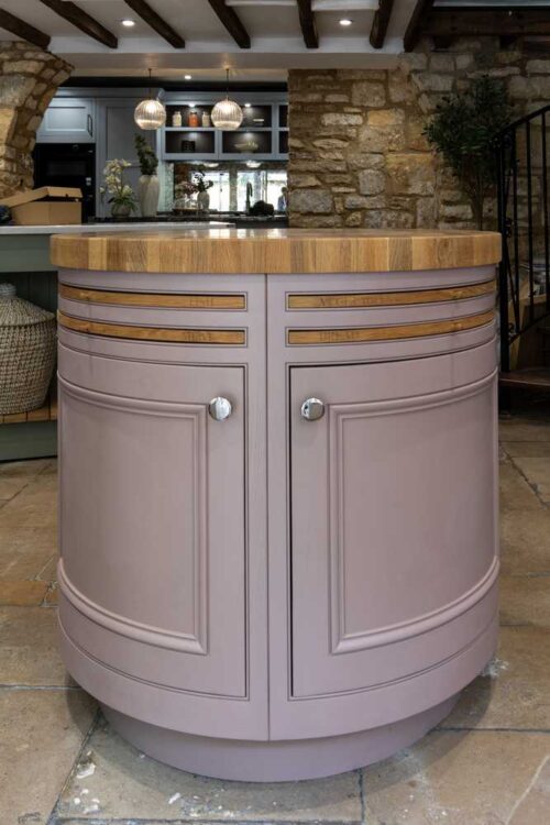 Unique Ex Display Vintage Pink Island - 3833060 | Used Kitchen Hub