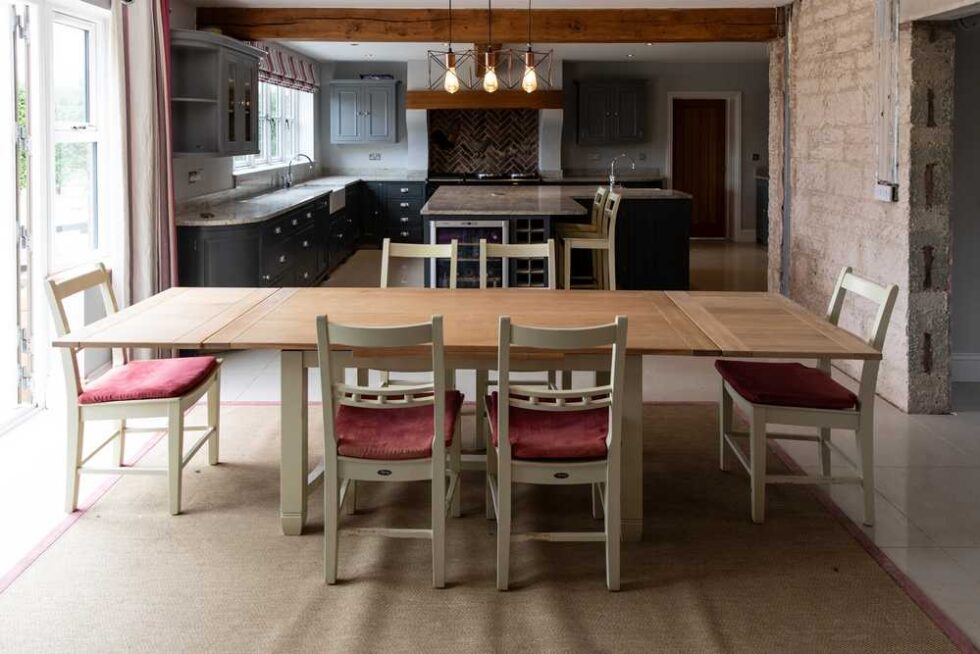 Luxury Large Neptune Grey & Light Grey InFrame Kitchen and Island ...