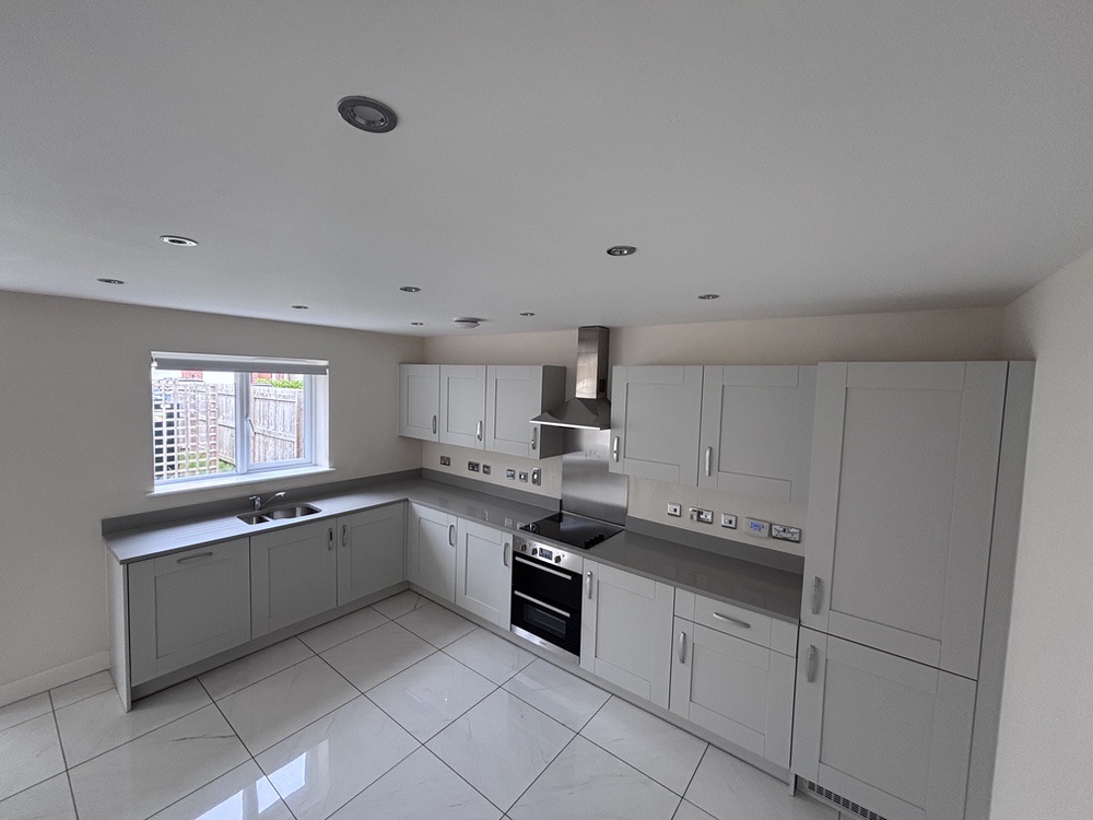 Symphony Stone Grey Shaker Kitchen with Utility Room - 3833177 | Used ...