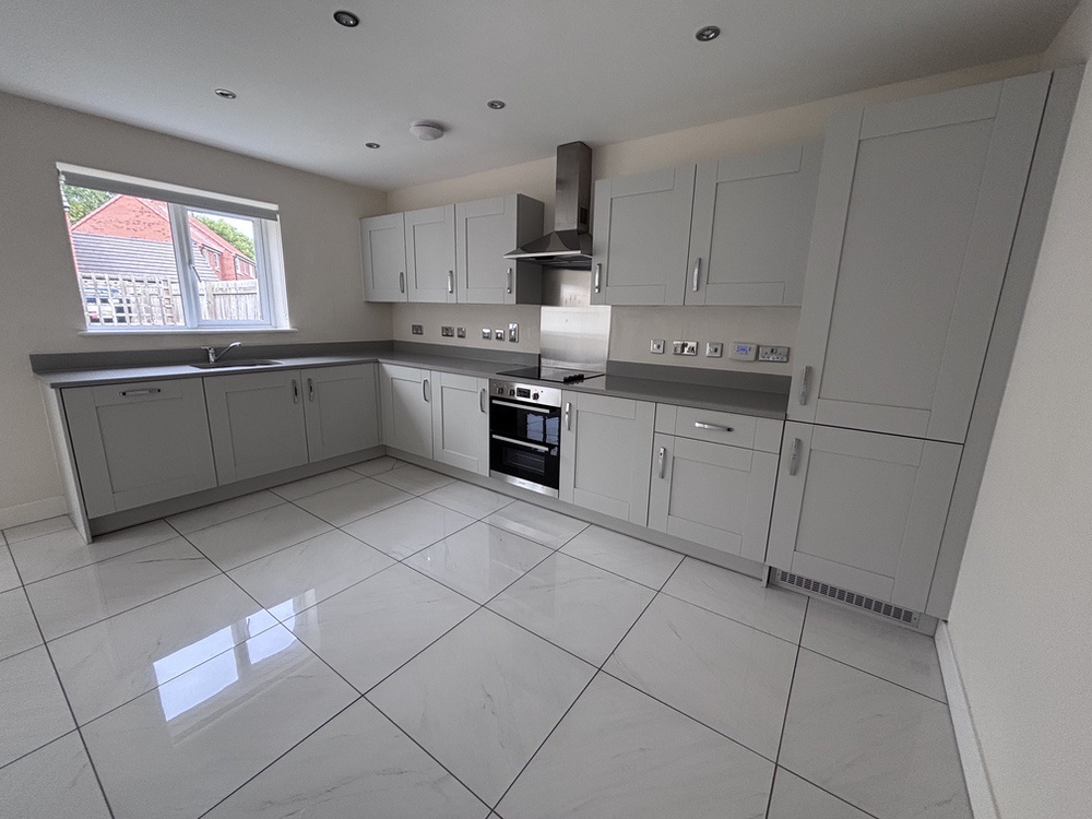 Symphony Stone Grey Shaker Kitchen with Utility Room - 3833177 | Used ...